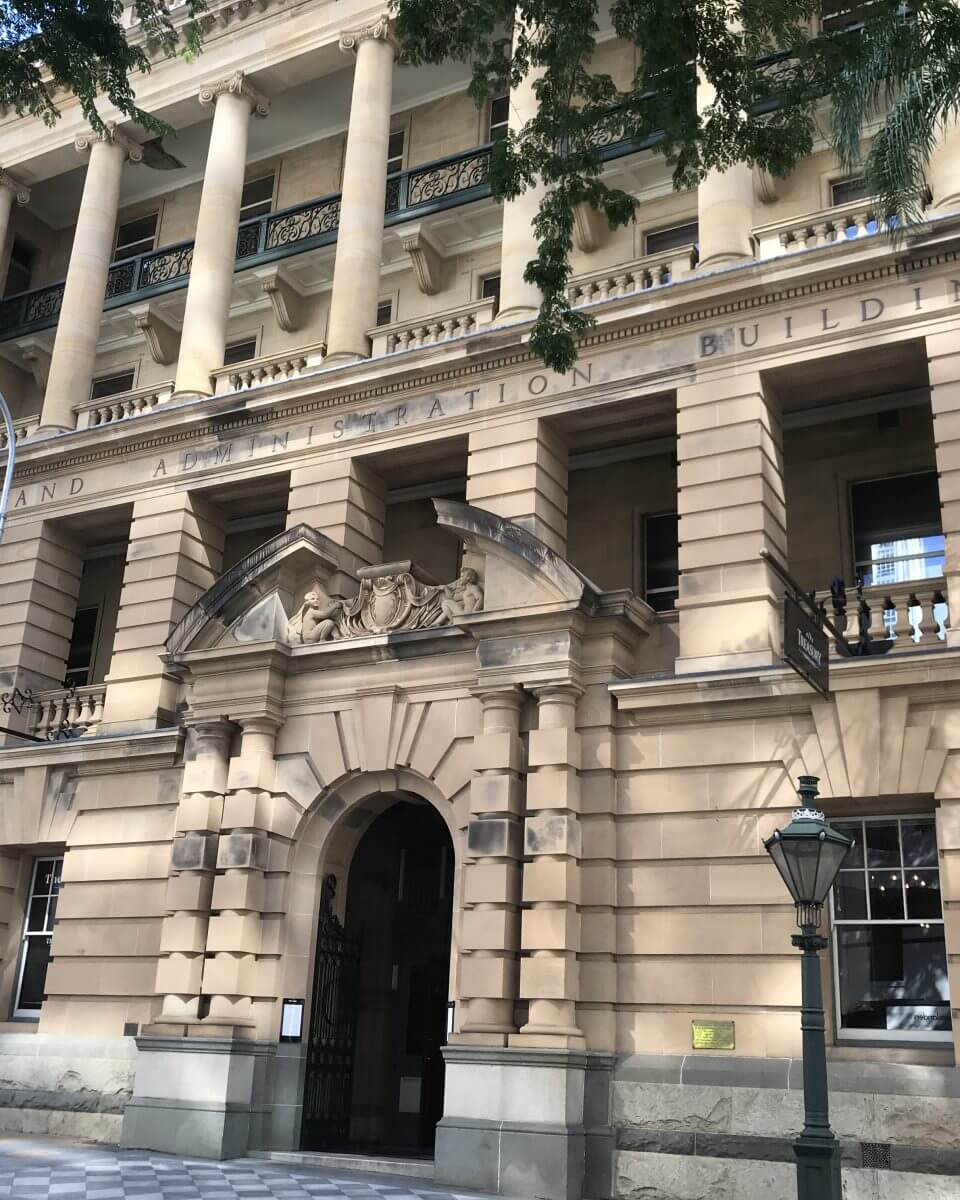 History paints a picture of the former Land Administration Building ...