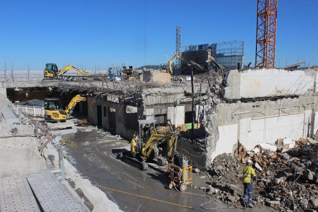 Demolition Aug 2017 - Queen's Wharf Brisbane