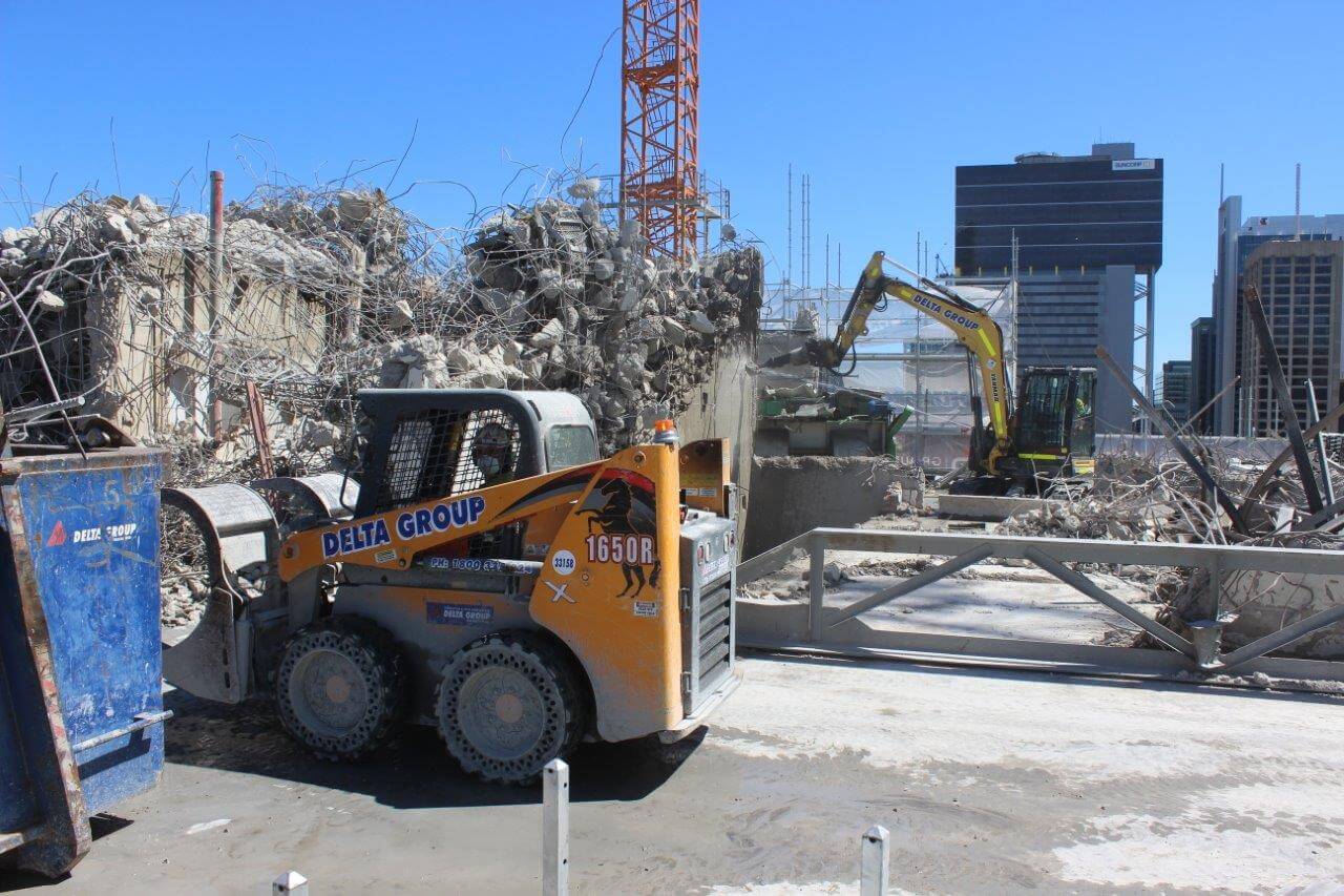 Queen's Wharf Brisbane Demolition Sept 2017 - Queen's Wharf Brisbane