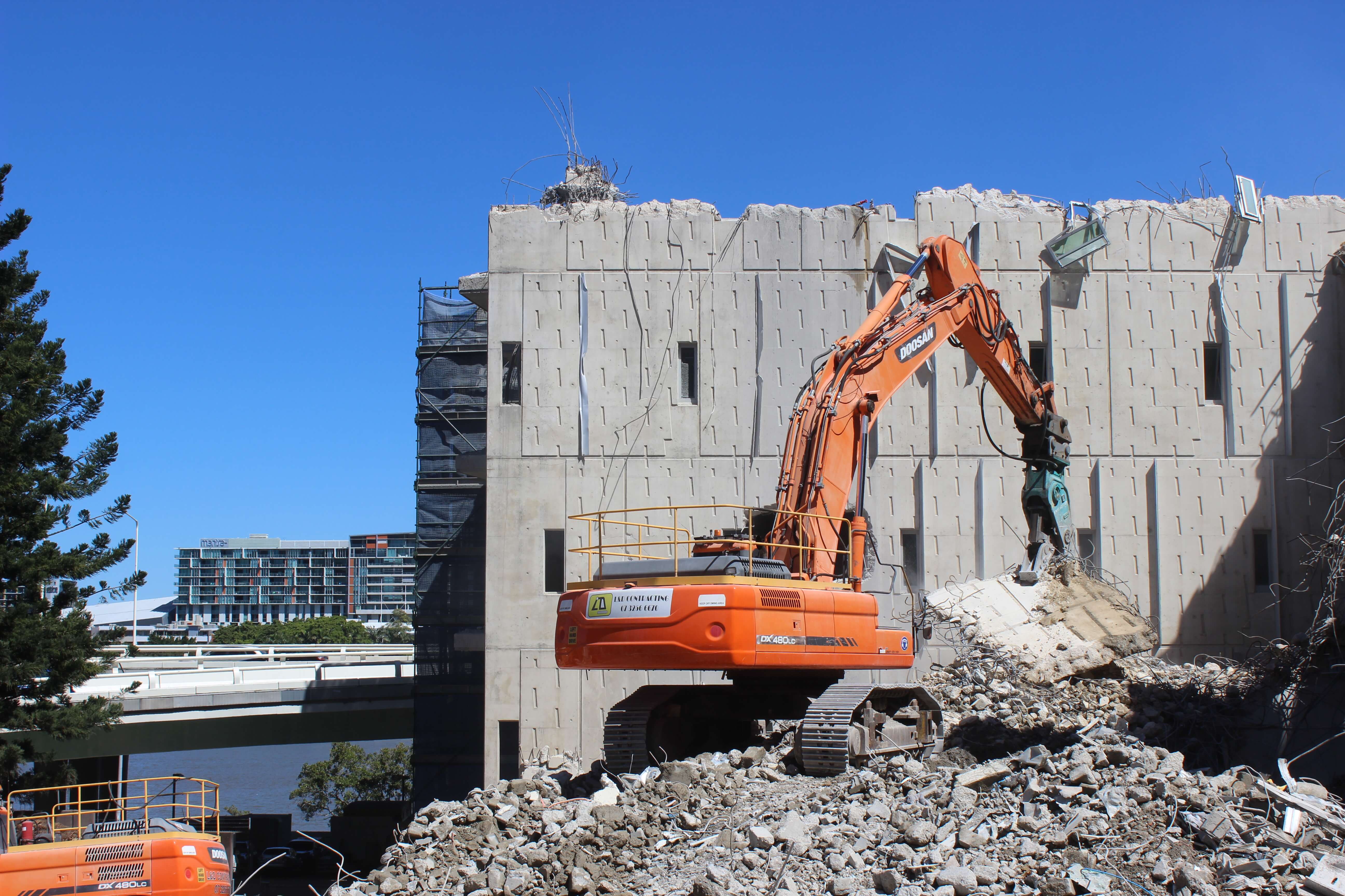 Queen's Wharf Brisbane Demolition Sept 2017 - Queen's Wharf Brisbane