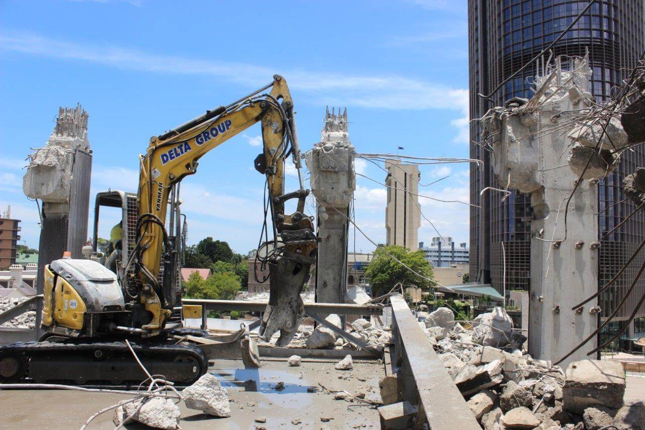 Demolition Dec 2017 - Queen's Wharf Brisbane