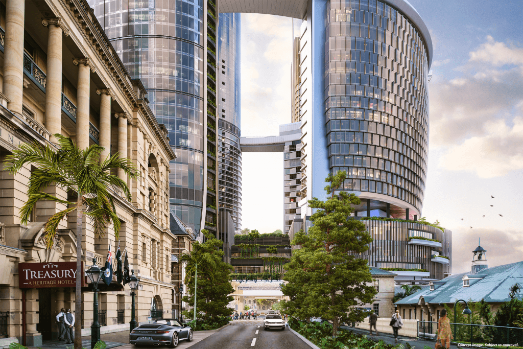 Project timeline - Queen's Wharf Brisbane