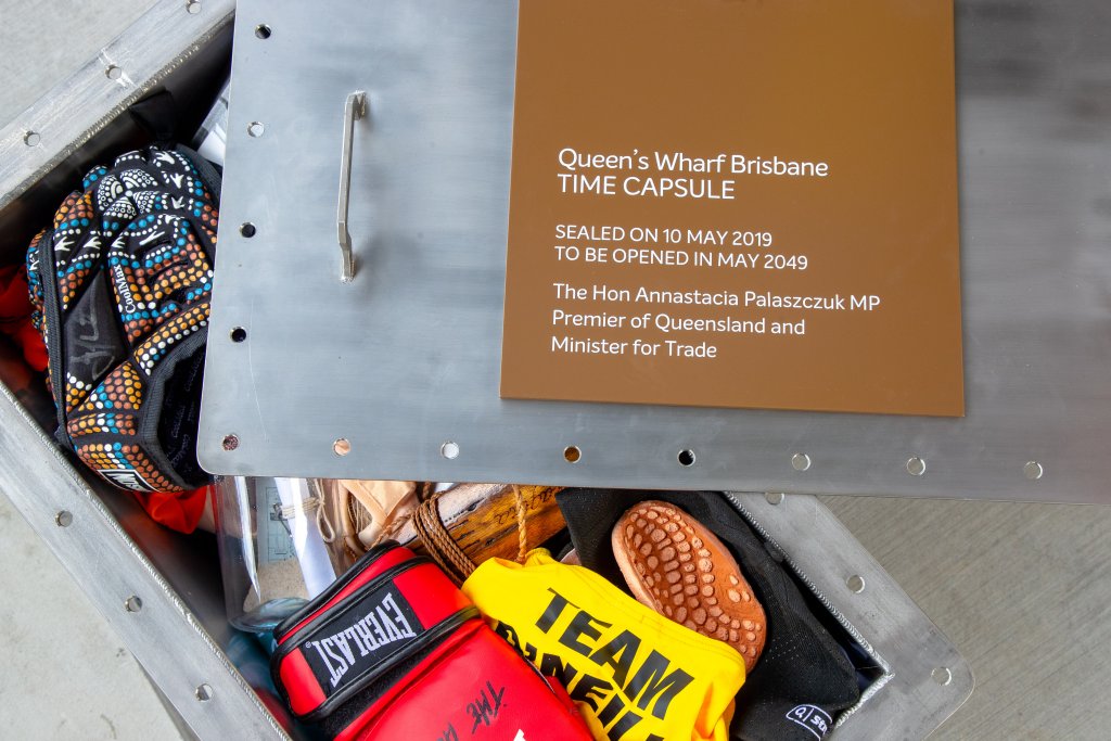 Time capsule buried on Queen’s Wharf marks a moment in time - Queen's ...