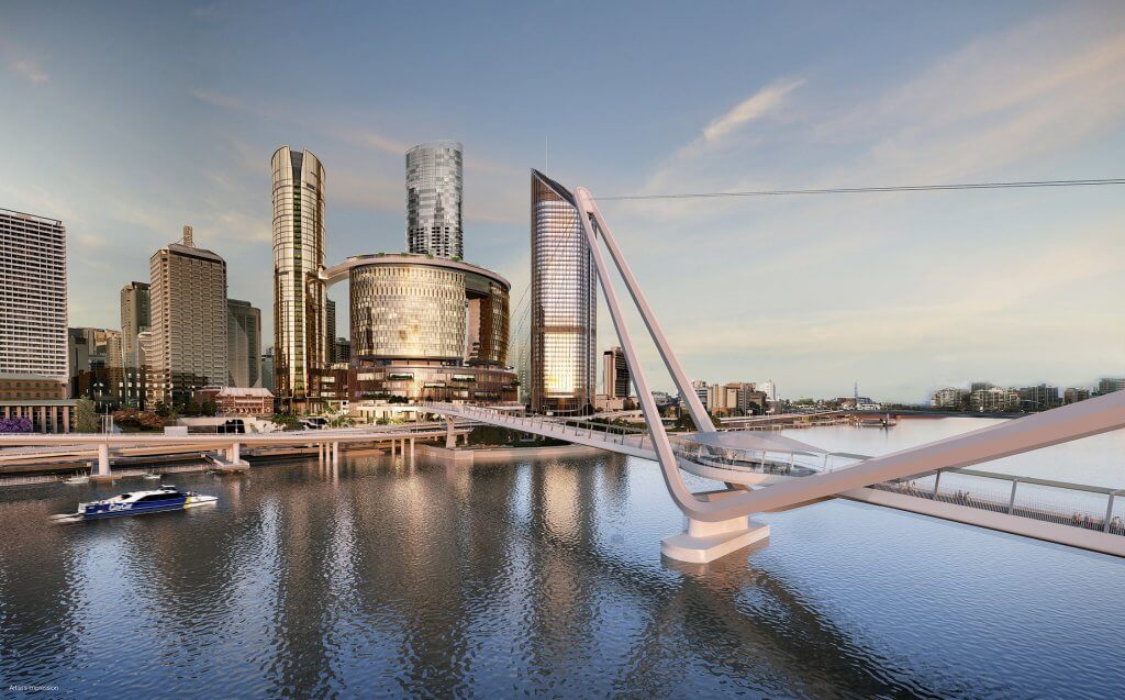 Queen's Wharf Brisbane Neville Bonner Bridge - Queen's Wharf Brisbane